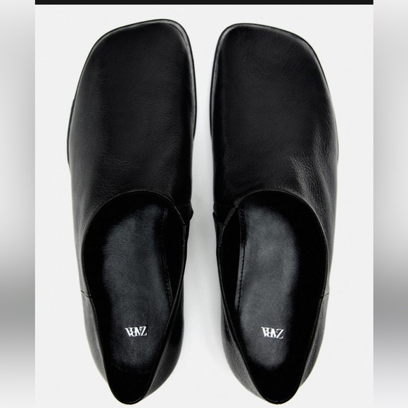 Zara | Shoes | Lay Soft Leather Shoes | Poshmark